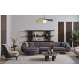 JVmoebel Wohnzimmer-Set Große Wohnlandschaft Designer Couchtisch Stilvoller Beistelltisch 4tlg