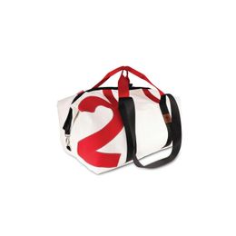 360grad Reisetasche Kutter XL Reisetasche weiß mit Zahl rot