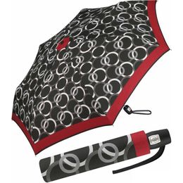 Pierre Cardin Taschenregenschirm schlanker Damen-Taschenschirm mit Auf-Zu-Automatik