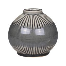 Chic Antique Dekovase Vase gestreiftem Muster