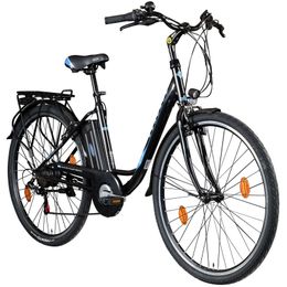 Z&uuml;ndapp Z&uuml;ndapp Z505 E Bike Damen 28 Zoll Pedelec 160 - 185 cm 6 Gang Damenfahrrad