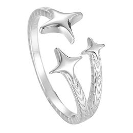 LENBEST Fingerring Sternschnuppe Ring Frauen Stern Ring Verstellbarer Ring (1-tlg)
