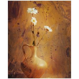 Wallario Möbelfolie Antike Vase mit Blumen