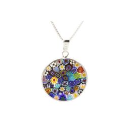 Bella Carina Kette mit Anhänger Anhänger Millefiori Murano Glas 2