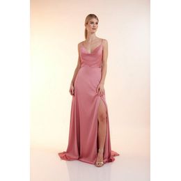 UNIQUE Abendkleid SILKY ROSE DRESS