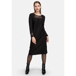 HELMIDGE Midikleid Dress, schwarz