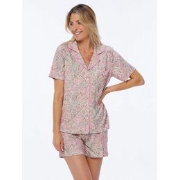 Pure Shape Pyjama Hemdbluse & Shorty elastisch (Set
