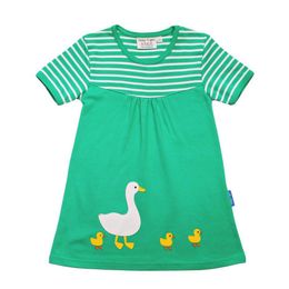 Toby tiger Shirtkleid Kinder Kleid mit Enten Applikation