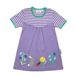 Toby tiger Shirtkleid Kinder Kleid mit Frühlings Applikation