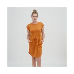 Living Crafts Sommerkleid OTTILIA Luftig-leichter Single-Jersey aus reinem Leinen