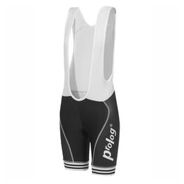 prolog cycling wear Bikerhose Fahrradhose Damen kurz mit Träger „bib 1-Black“ und Sitzpolster 8 Std. Radmarathon Sitzpolster