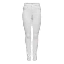 Only Slim-fit-Jeans, weiß