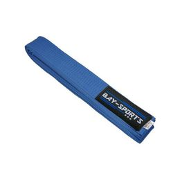 BAY-Sports Karateanzug Budogürtel Karategürtel Kampfsportgürtel blau Budogürtel blau