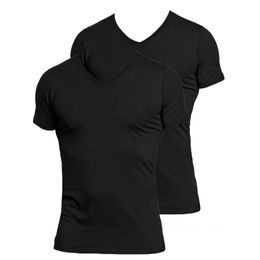 Kumpf Unterziehshirt 2er Sparpack Herren T-Shirt Single Jersey (Spar-Set