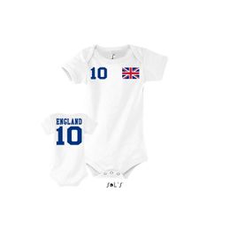 Blondie & Brownie Blondie & Brownie Strampler Kinder Baby England United Kingdom EM Sport Trikot Fußball Meister WM