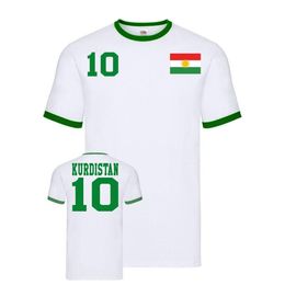 Blondie & Brownie Blondie & Brownie T-Shirt Herren Kurdistan Sport Trikot Fußball Handball Meister WM