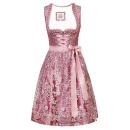 Marjo Trachtenkleid Mini Dirndl 2tlg. 55cm NADINA berry