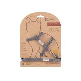 amiplay Katzen-Halsband Verstellbares Katzengeschirr + Leine CAT SAMBA