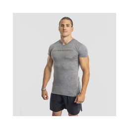 GYM AESTHETICS Funktionsshirt V-Neck Tight-Fit T-Shirt Intensity für Herren V-Ausschnitt