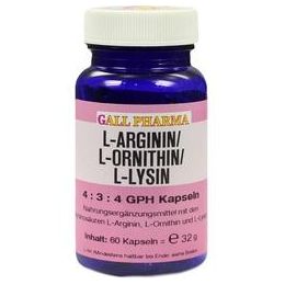 L-ARGININ/L-ORNITHIN/L-Lysin 4:3:4 GPH Kapseln