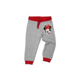 United Labels® Jogginghose Disney Minnie Mouse Jogginghose für Mädchen Grau