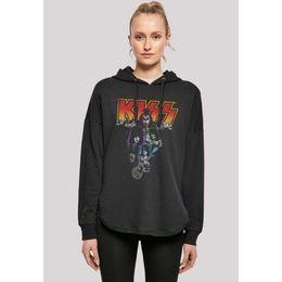 F4NT4STIC Sweatshirt Kiss Rock Music Band Neon Band Premium Qualität