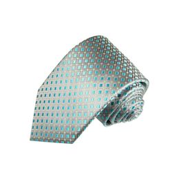 Paul Malone Krawatte Designer Seidenkrawatte Herren Schlips modern gepunktet 100% Seide Breit (8cm)