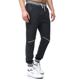 John Kayna Jogginghose Herren Jogginghose Sport hose Männer Trainingshose Stripe Sweatpants (Sporthose Trainingshose Sweatpants