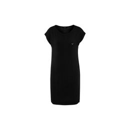 Emporio Armani Nachthemd Night Dress mit Strasssteinen verziertem kleinen Logo