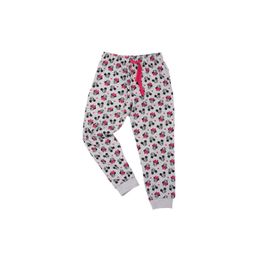 United Labels® Jogginghose Disney Minnie Mouse Jogginghose für Mädchen Grau