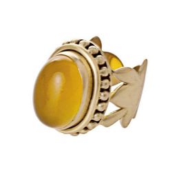 Brigitte von Boch Fingerring Banquo Ring Gelb