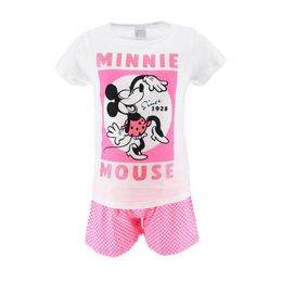 Disney Minnie Mouse Shorty Mädchen Schlafanzug Pyjama (2 tlg)