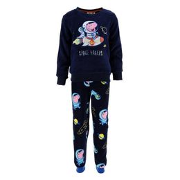 Peppa Pig Schlafanzug Peppa Wutz George Kinder Jungen Pyjama langarm Nachtwäsche (2 tlg)