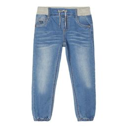name it 5-Pocket-Jeans name it Jungen Baggy Jeanshose mit Kordelzug