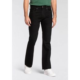 Levi's Levi's® Bootcut-Jeans 527 SLIM BOOT CUT in cleaner Waschung, schwarz