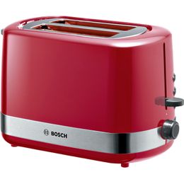 Bosch Toaster "TAT6A514", 2 Scheiben, 800 W, rot