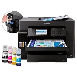 Epson EcoTank ET-16650 4 in 1 Tintenstrahl-Multifunktionsdrucker schwarz