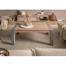 Couchtisch Akazie 110x70x45 beige lackiert Amsterdam #118