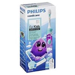 Philips Kinderzahnbürste Sonic HX 6322/04 Blau, Weiß