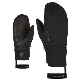 Fäustlinge Ziener "KALEA AS(R) AW MITTEN" Gr. 6,5, schwarz Damen Handschuhe Fäustlinge