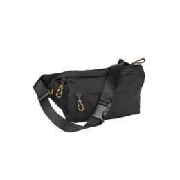 Camel Active Bauchtasche Terra, aus recyceltem Nylon und voluminös aufgesetzten Taschen, schwarz