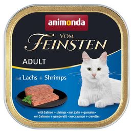animonda Vom Feinsten Adult Lachs & Shrimps 64x100 g
