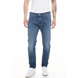 Replay Straight-Jeans WILLBI, blau