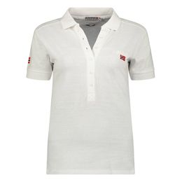 Geographical Norway Poloshirt "Kelly" in Weiß - XL