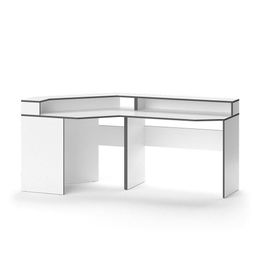 VICCO Computertisch Schreibtisch-set KRON Weiß/Grau