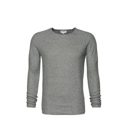 Nowadays Pullover 'Honeycomb' Herren Größe XXL graumeliert