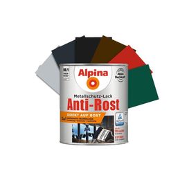 Alpina Metallschutzlack Alpina Metallschutz-Lack Anti-Rost Rostschutz Grundierung 750 ml