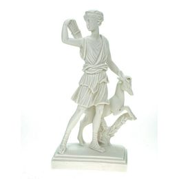 Kremers Schatzkiste Dekofigur Alabaster Deko Figur Artemis Göttin der Jagd 22 cm
