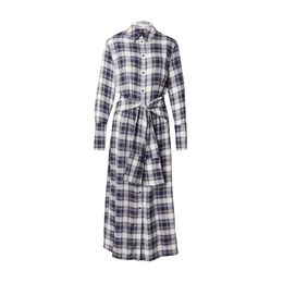 Topshop Kleid Damen Größe 42 beige / navy / blaumeliert / weiß Winterkleid