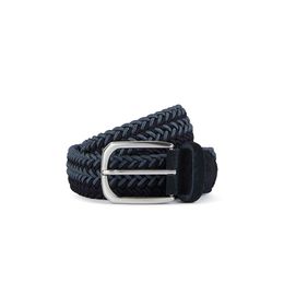 Boggi Milano Belt 'Woven' male Blue size 105
